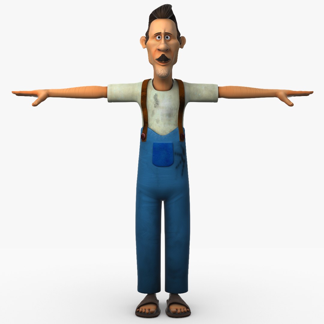 repair man 3d model