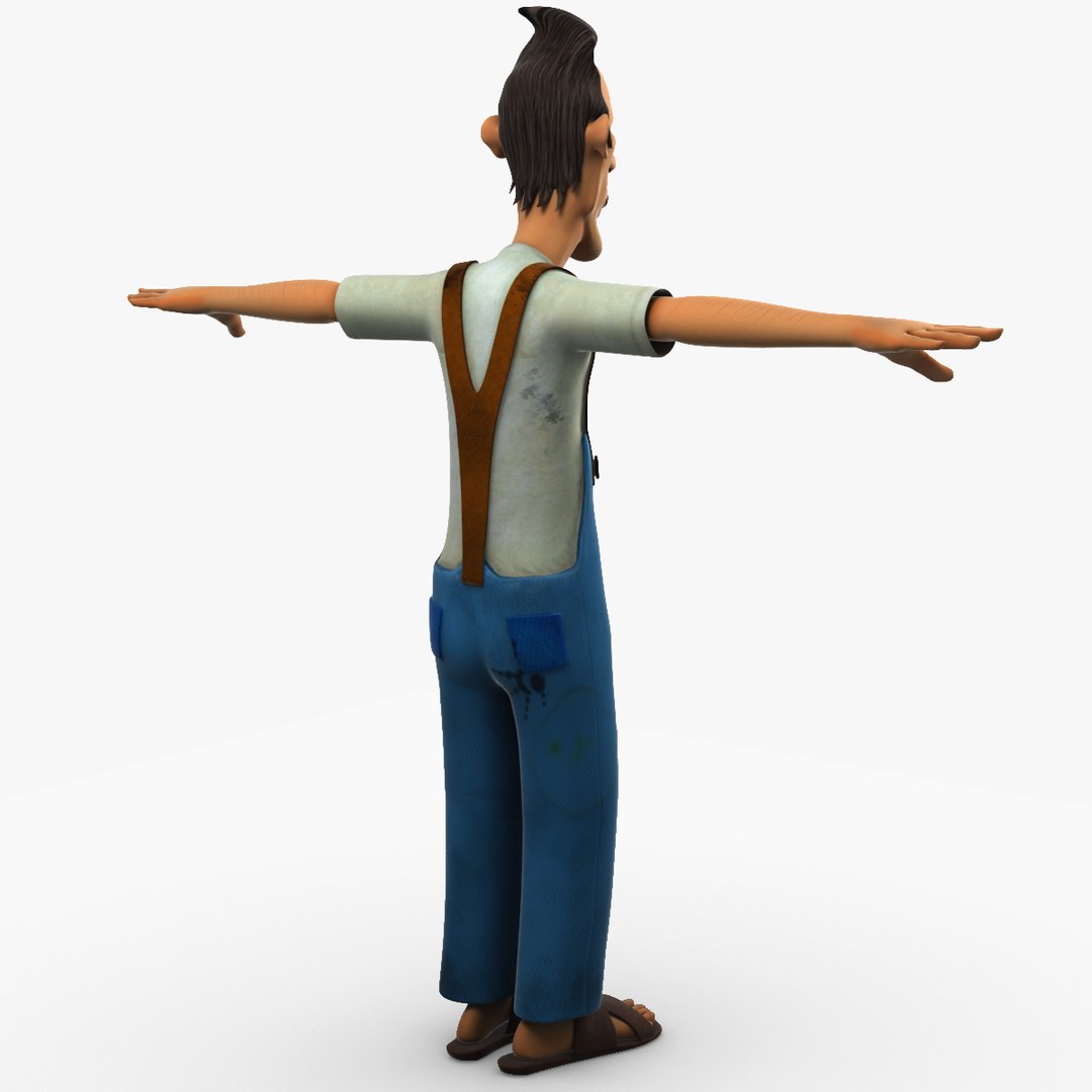repair man 3d model
