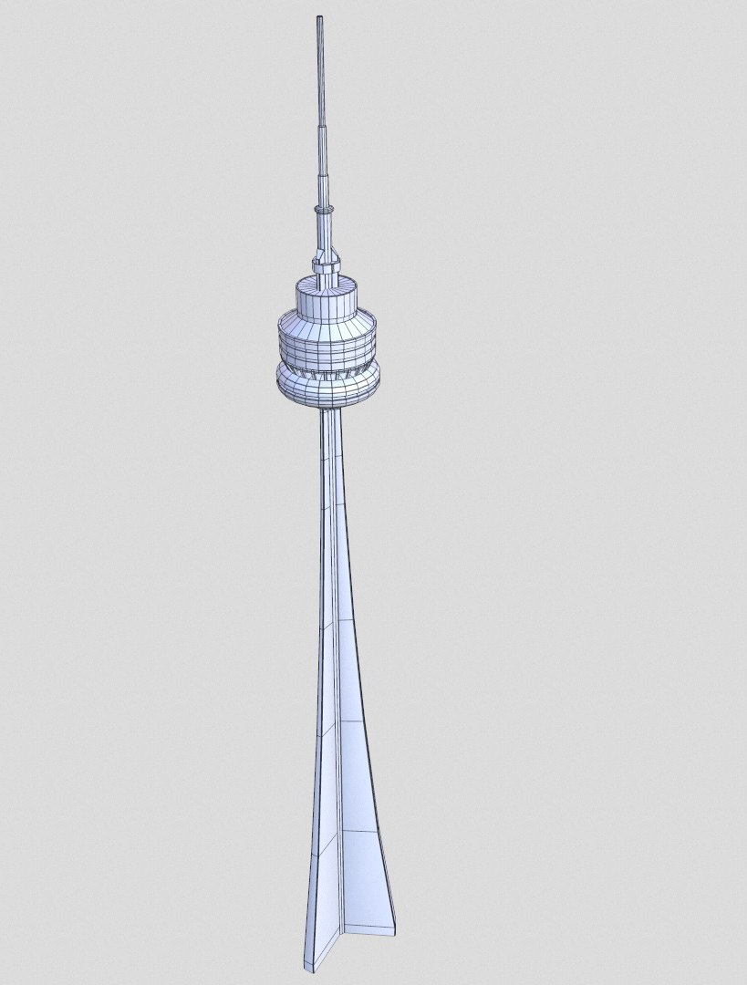 3d Cn Tower Model