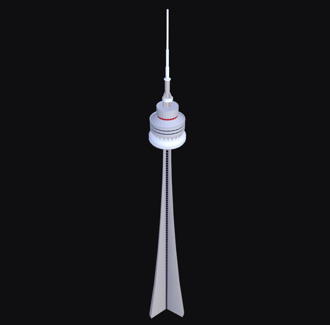 3d Cn Tower Model