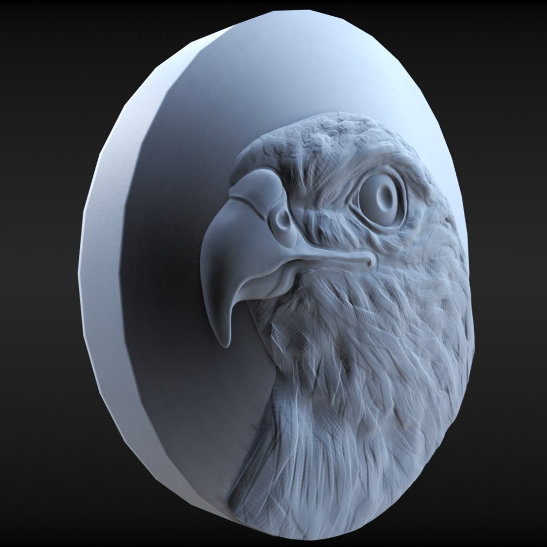 Hawk Coin 3D Model - TurboSquid 1226567