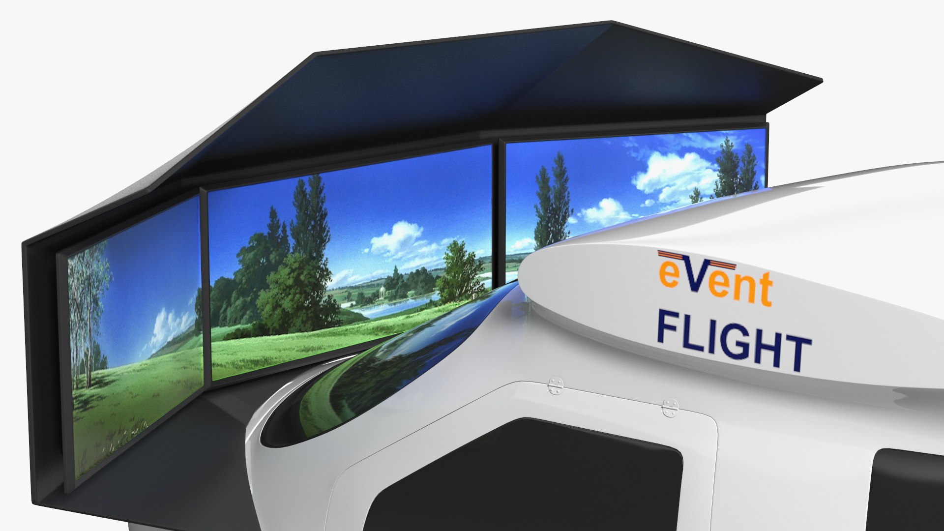 3D Mobile Flight Simulator Sennheiser BOT SC07 - TurboSquid 2170151