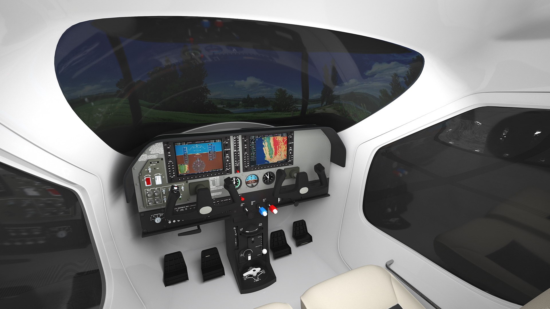 3D Mobile Flight Simulator Sennheiser BOT SC07 - TurboSquid 2170151