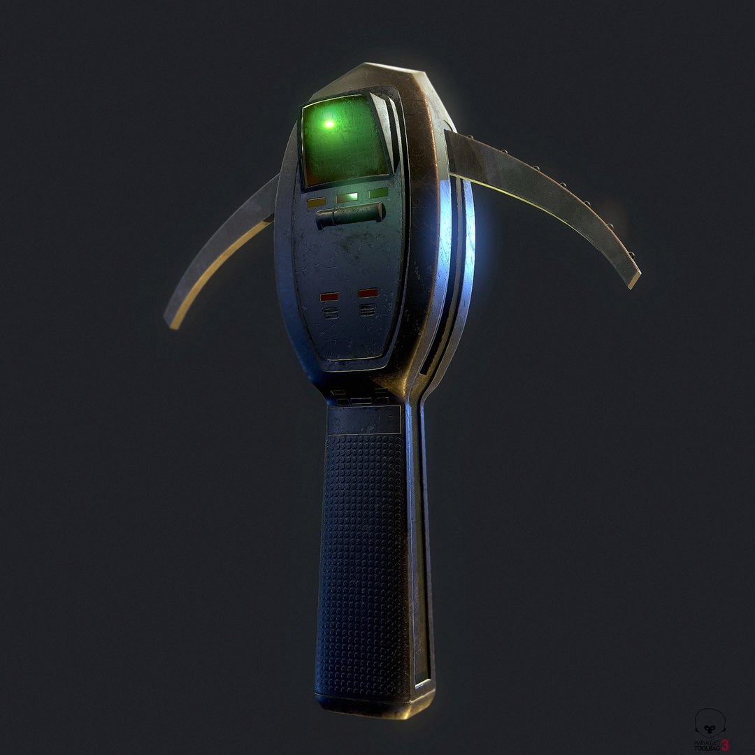 3D PKE Meter Ghostbusters - TurboSquid 1839802