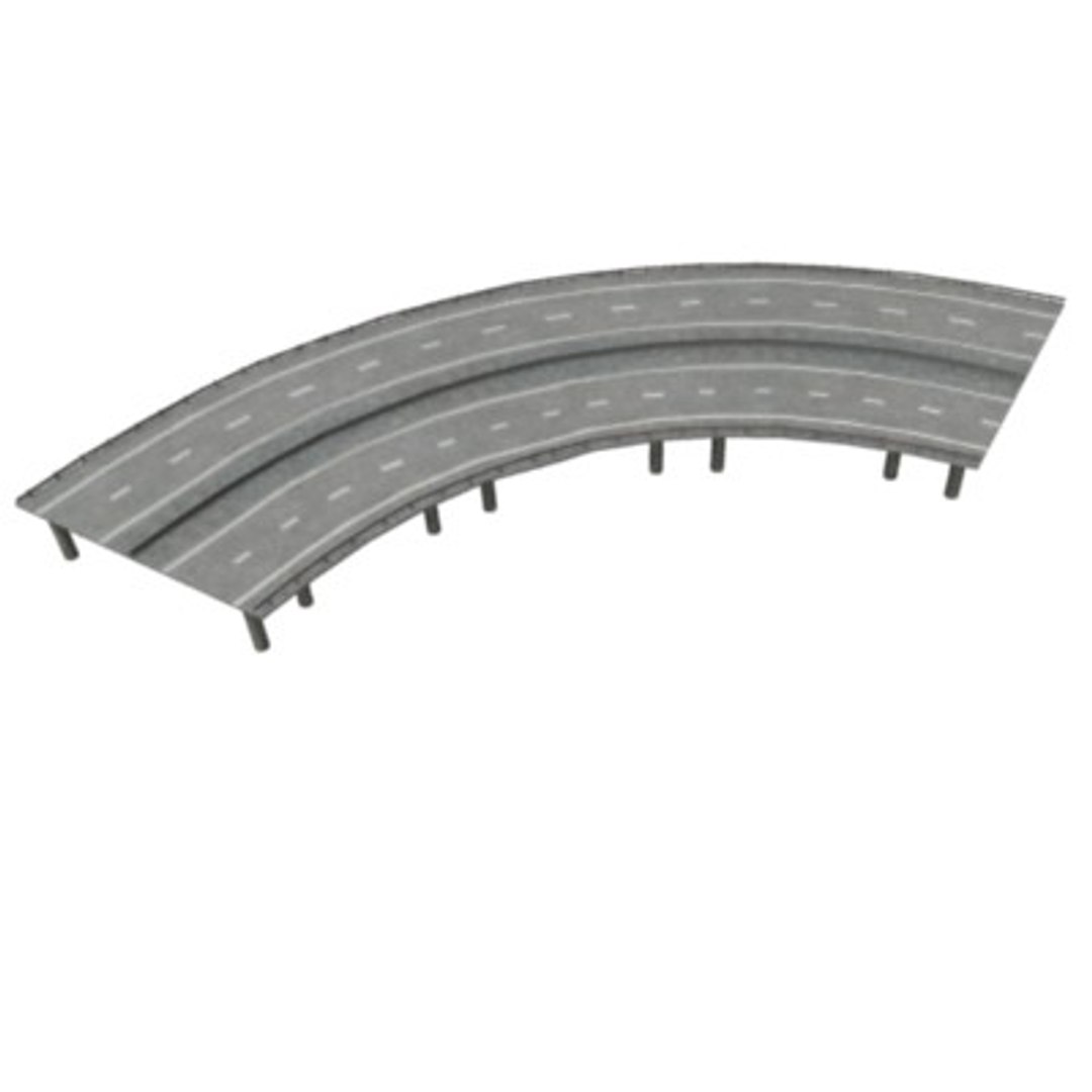 3d Model Highway Way