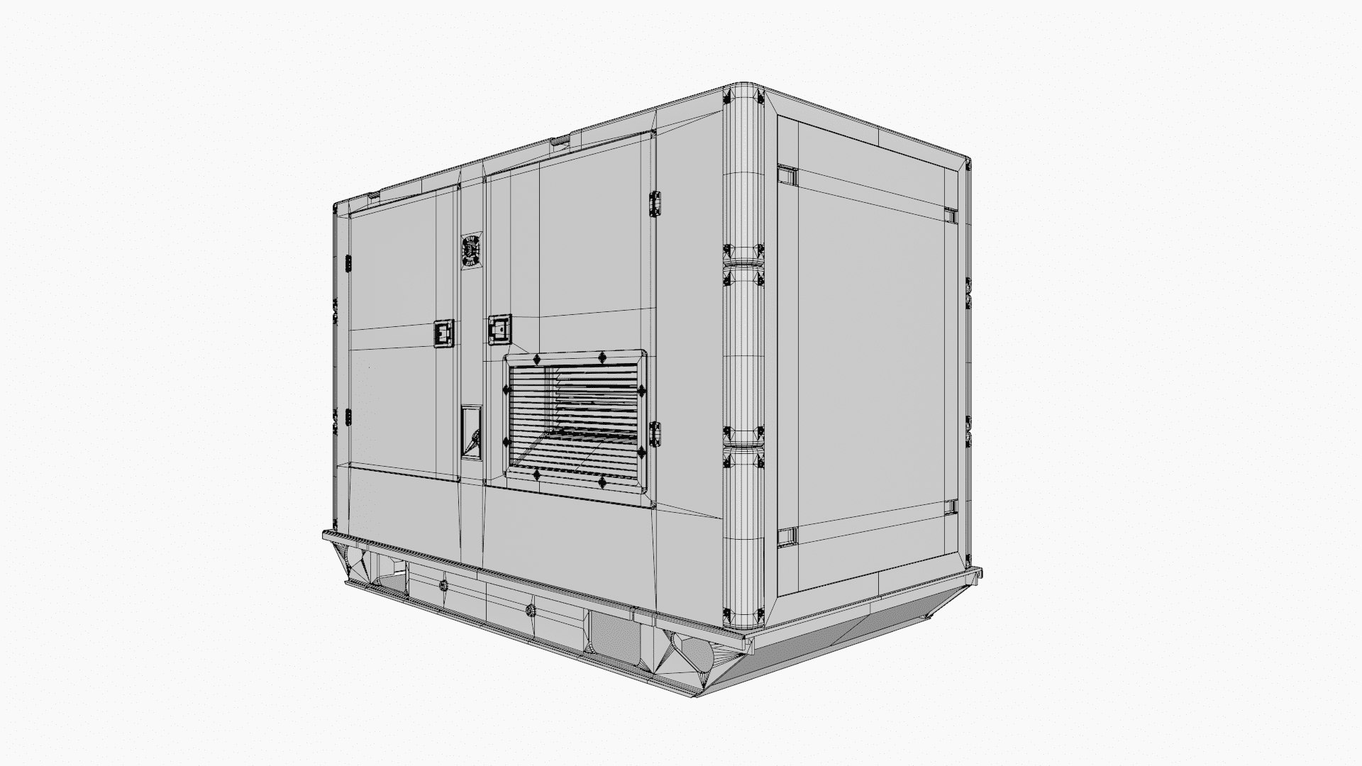 3D Power Generator - TurboSquid 1889396