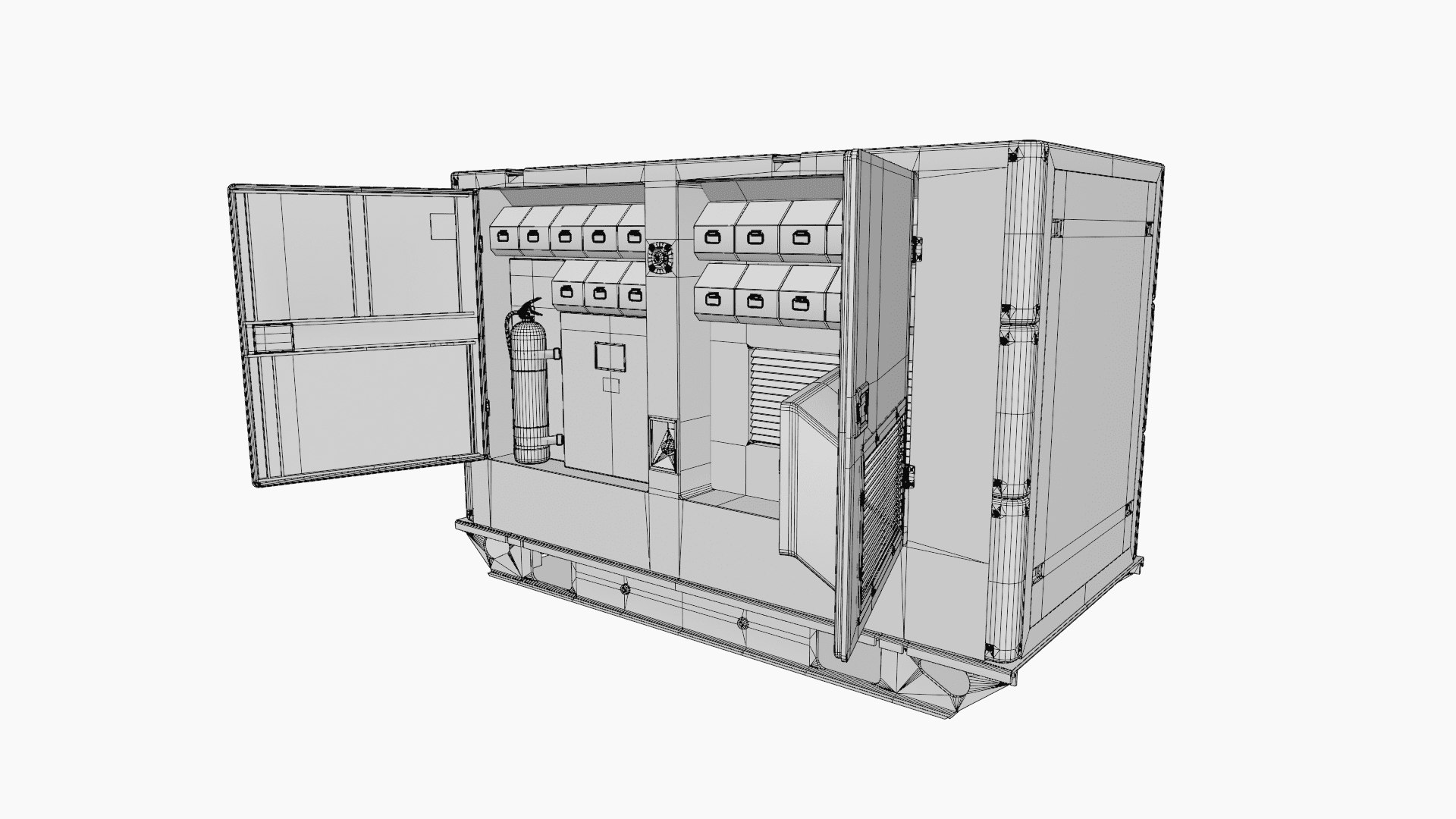3D Power Generator - TurboSquid 1889396