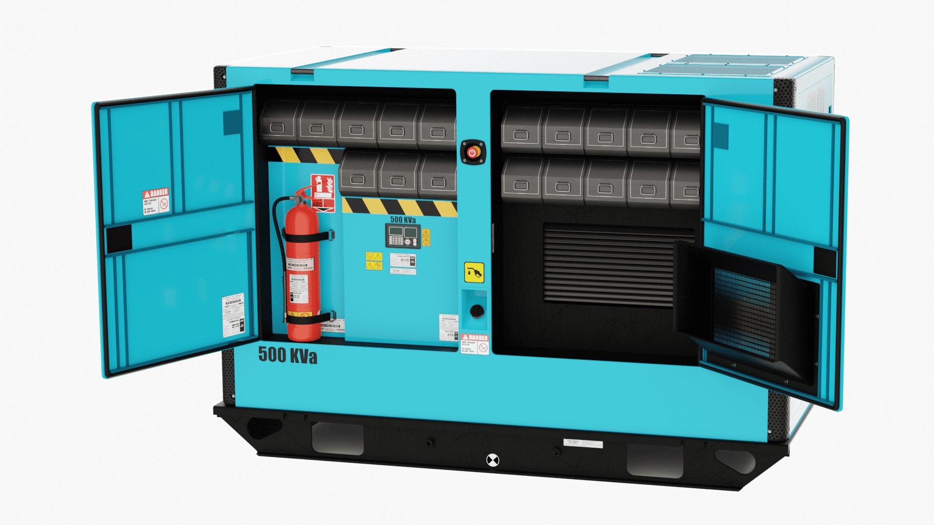 3D Power Generator - TurboSquid 1889396