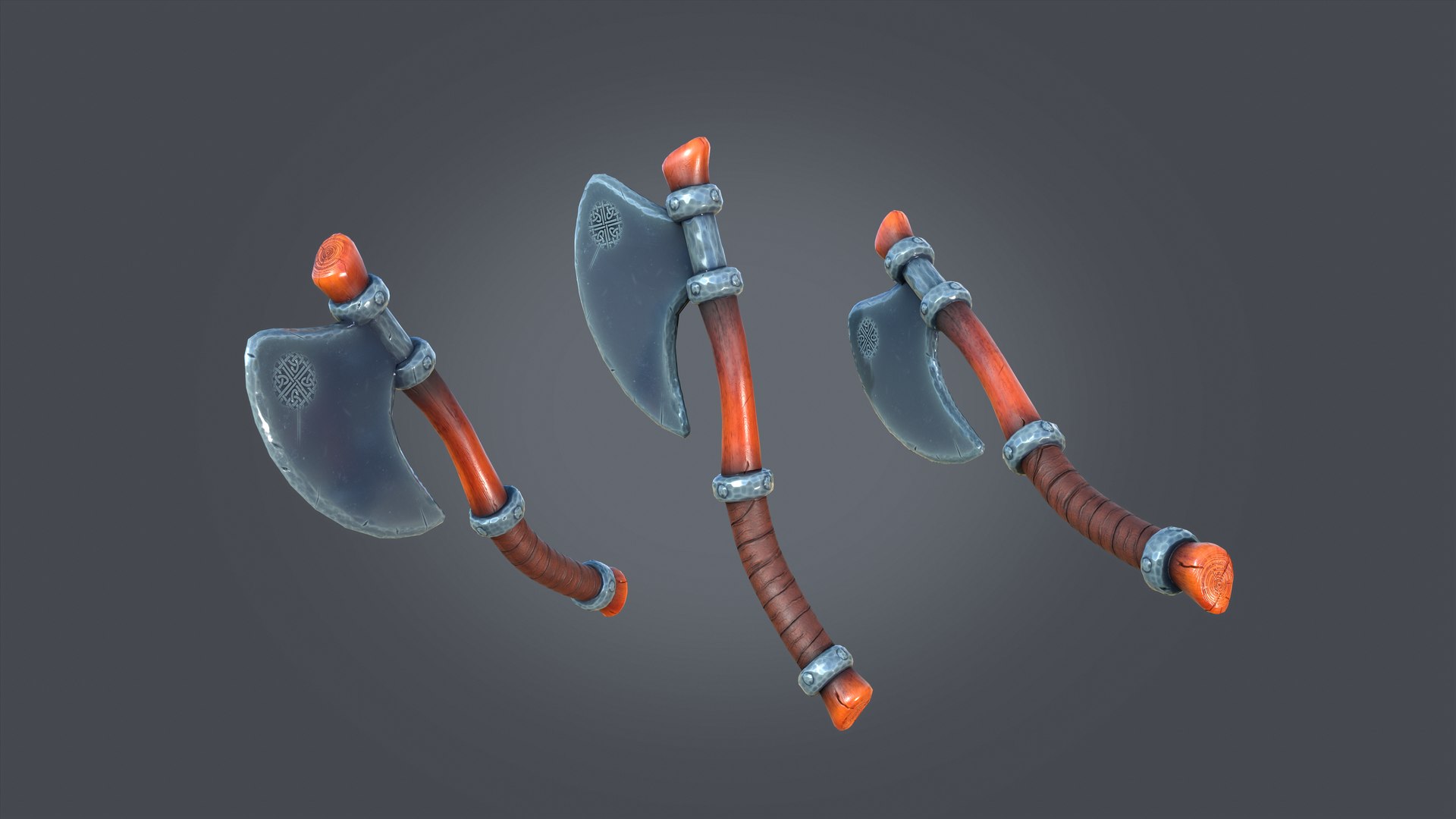 3D Model Stylized Axe - TurboSquid 2088287