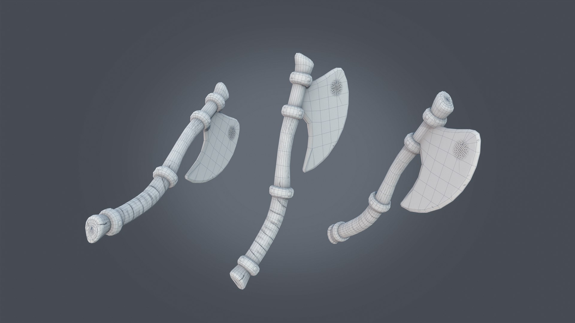 3D Model Stylized Axe - TurboSquid 2088287