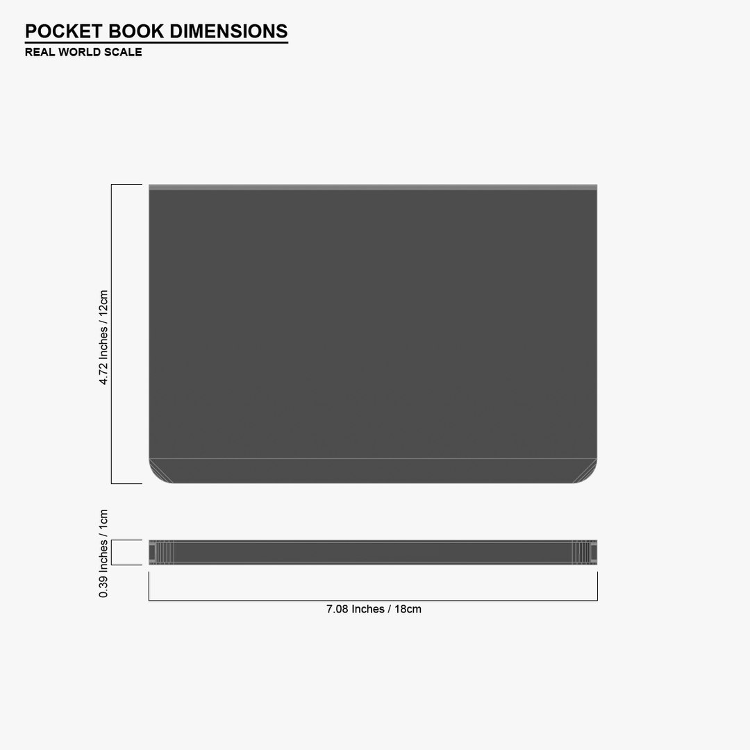 3d Model Pocket Book
