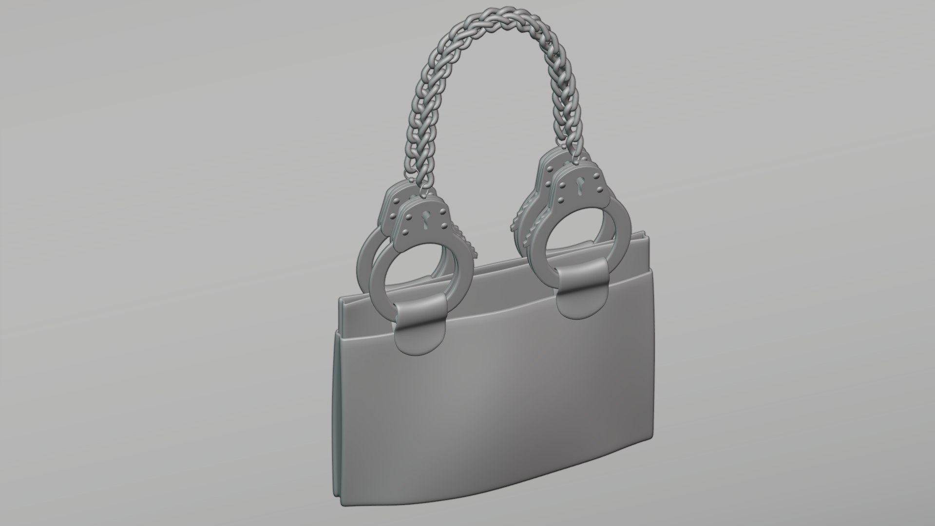 3D Handcuff Bag Model - TurboSquid 1809770