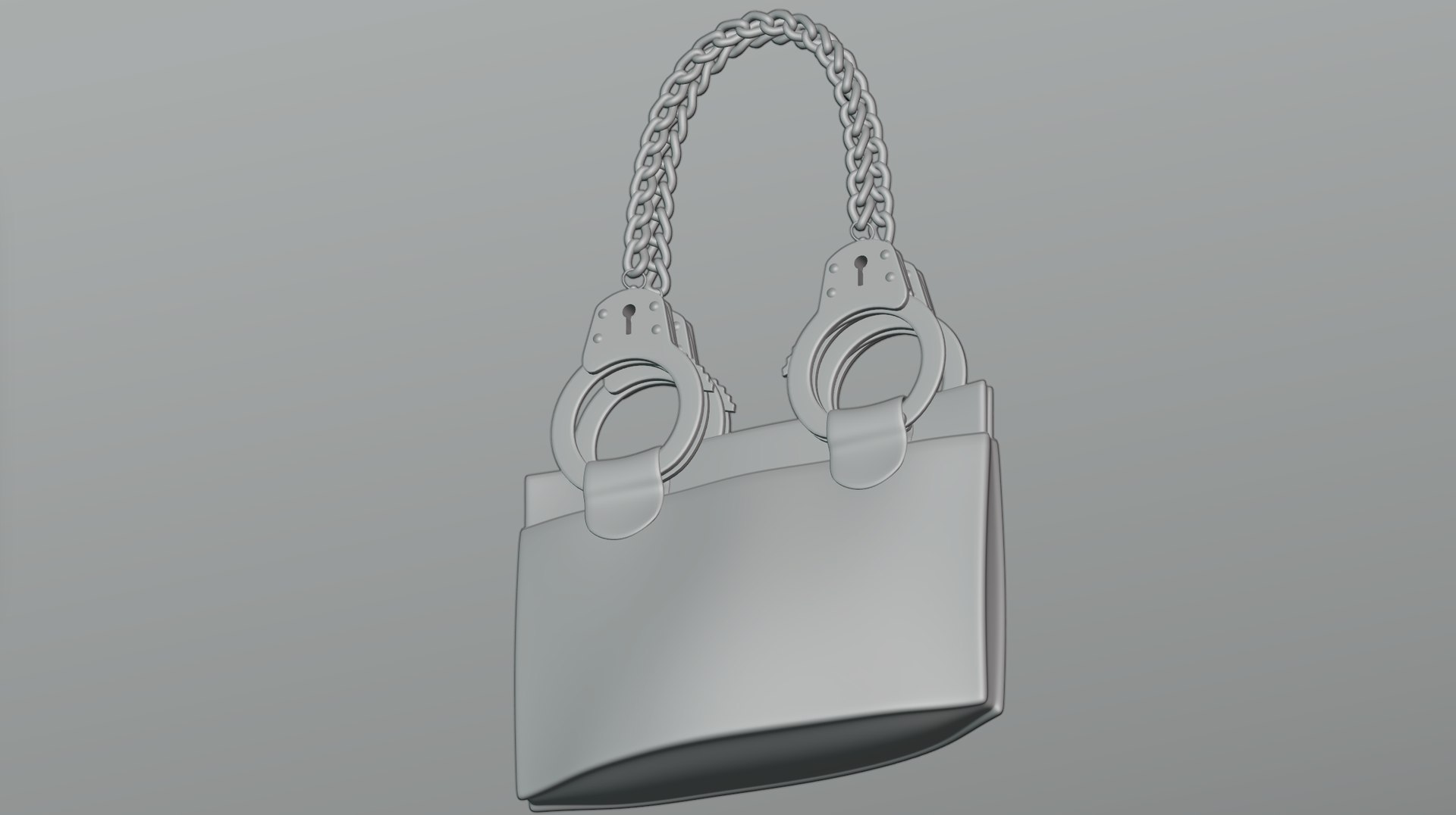 3D Handcuff Bag Model - TurboSquid 1809770