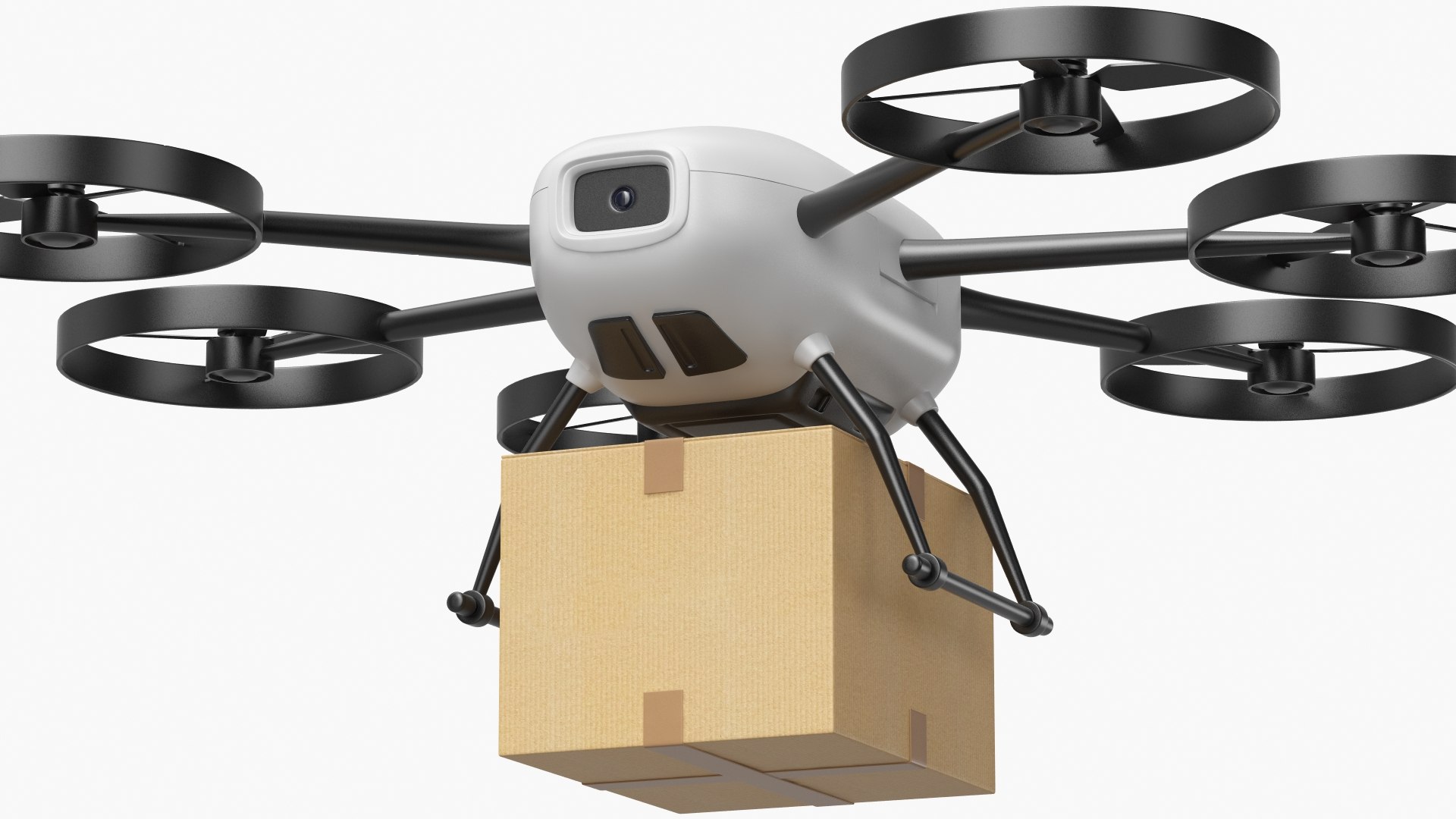 Air Delivery Drone Set 3D - TurboSquid 2416807