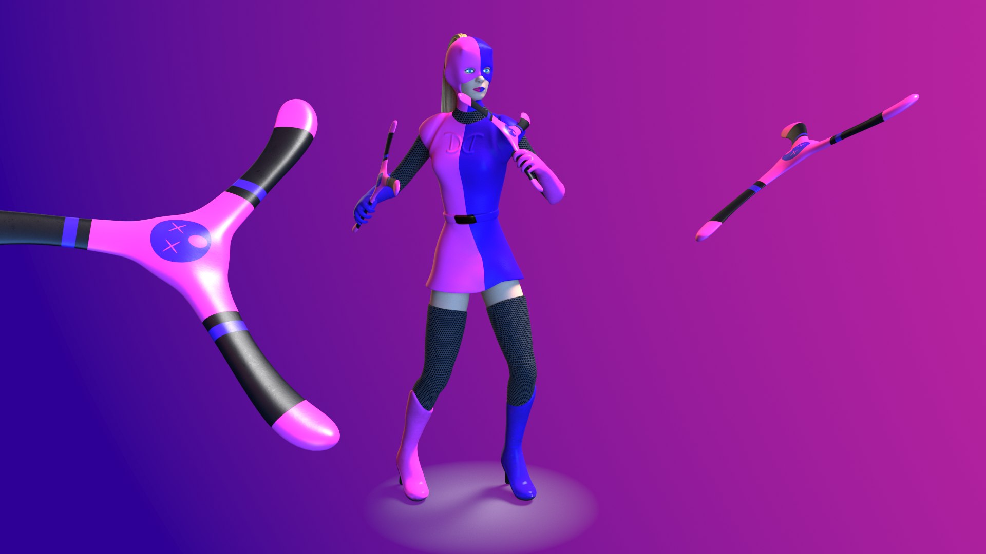 Devilina Dare 3D Model - TurboSquid 1783111