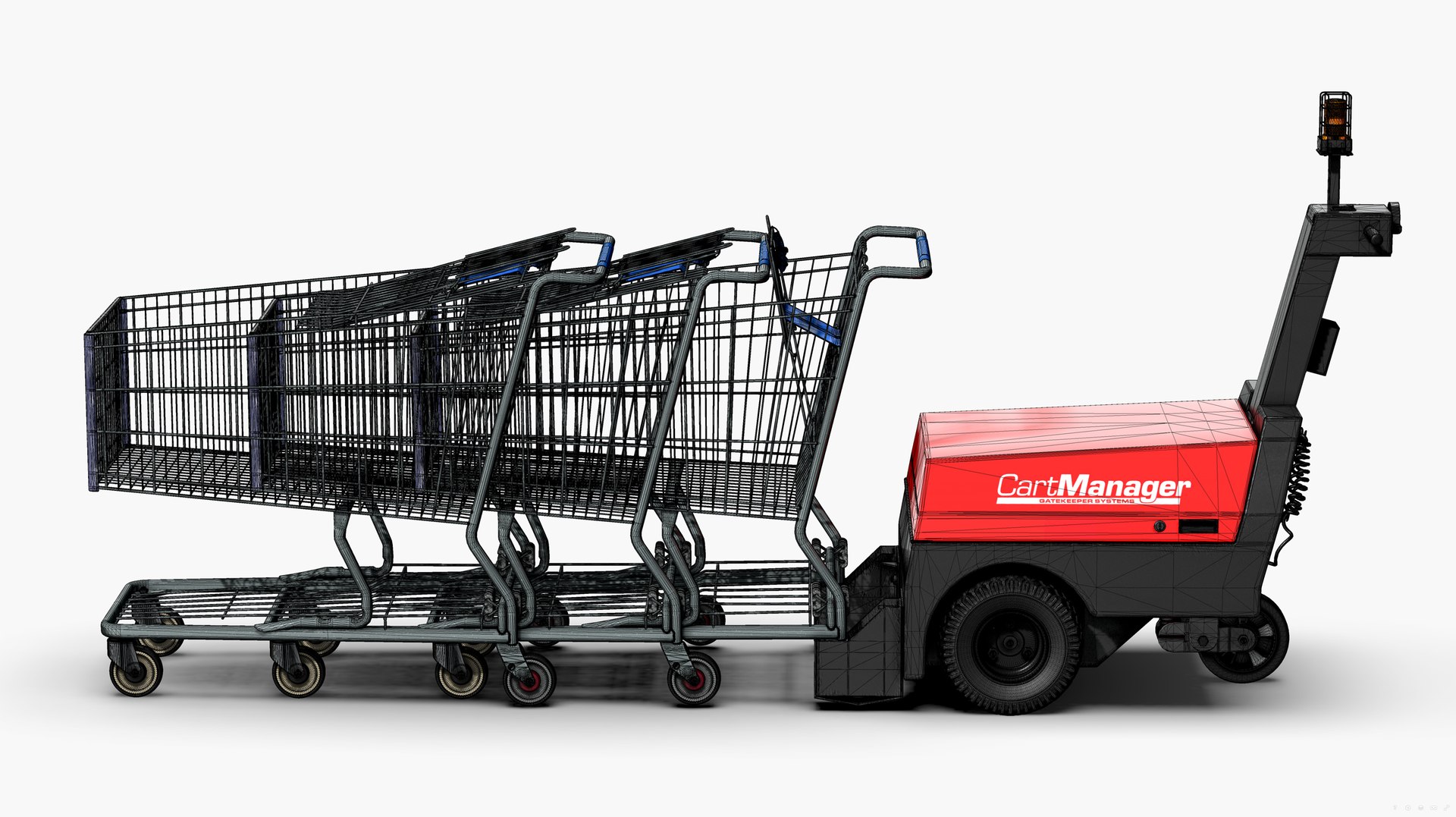 Shopping Carts and Cart Carrier Manager Walmart Edition 2022 3d PBR 3D - TurboSquid 2039374