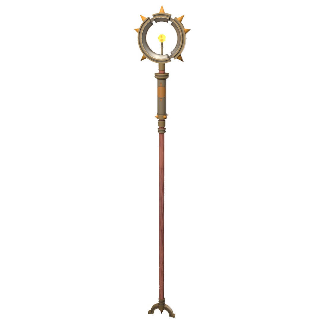 Stylized Magic Staff 3D - TurboSquid 2390180