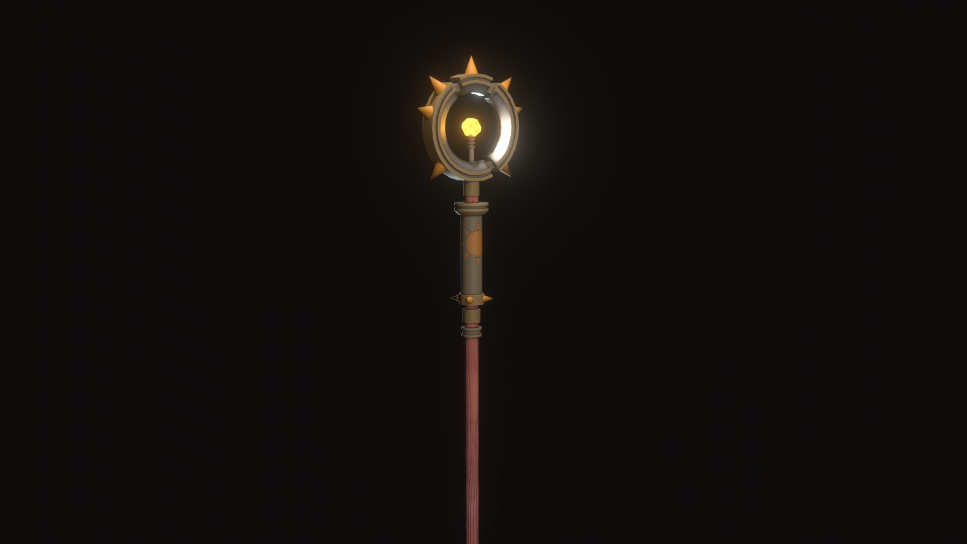Stylized Magic Staff 3D - TurboSquid 2390180