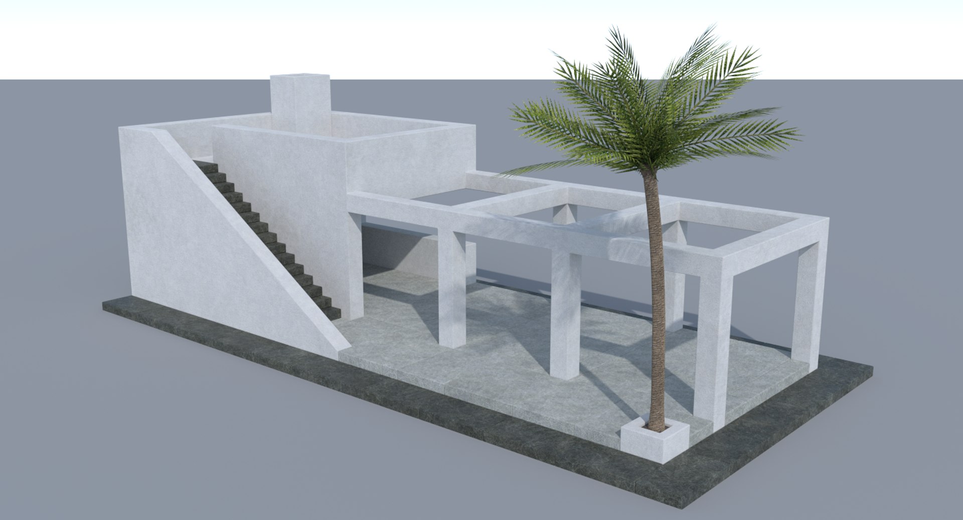 3d Model Original Structure