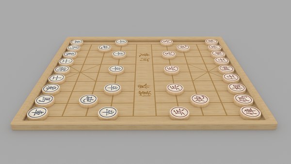 3D Chinese chess Rigged model - TurboSquid 1838820