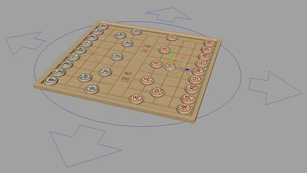 3D Chinese chess Rigged model - TurboSquid 1838820