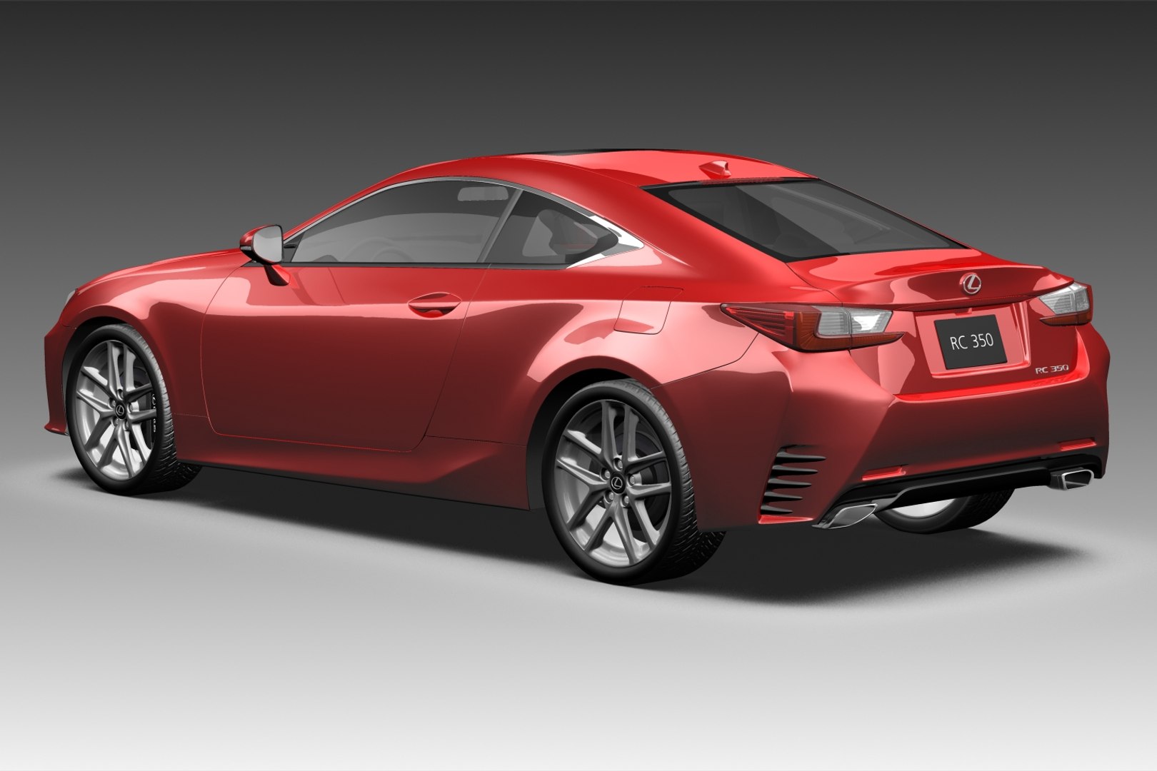 3d Model Lexus Rc