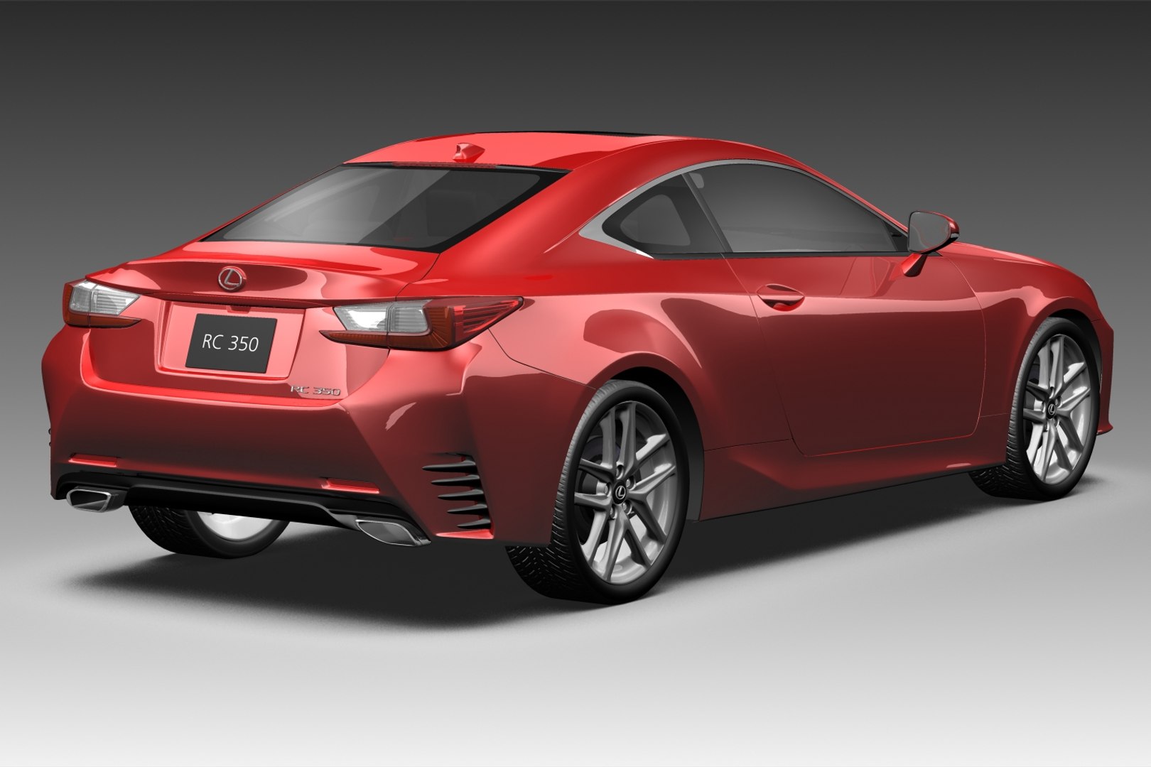 3d Model Lexus Rc
