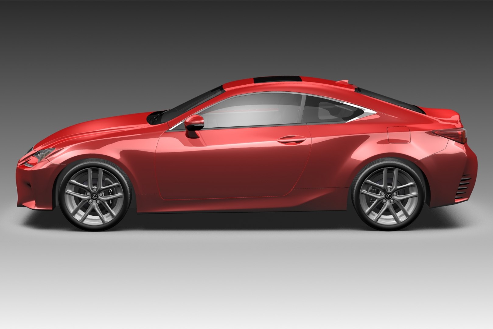 3d Model Lexus Rc