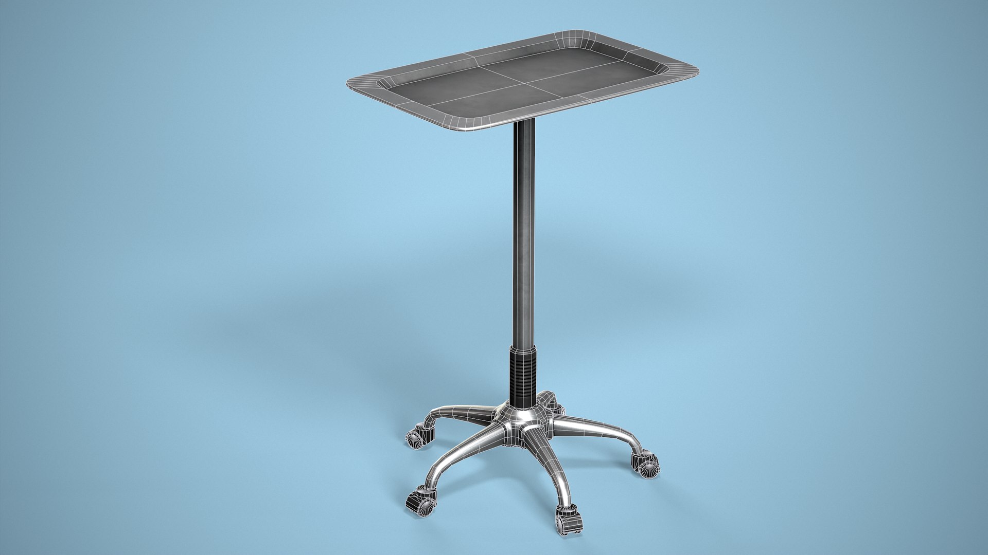 3D Model Medical Rolling Table - TurboSquid 1923890