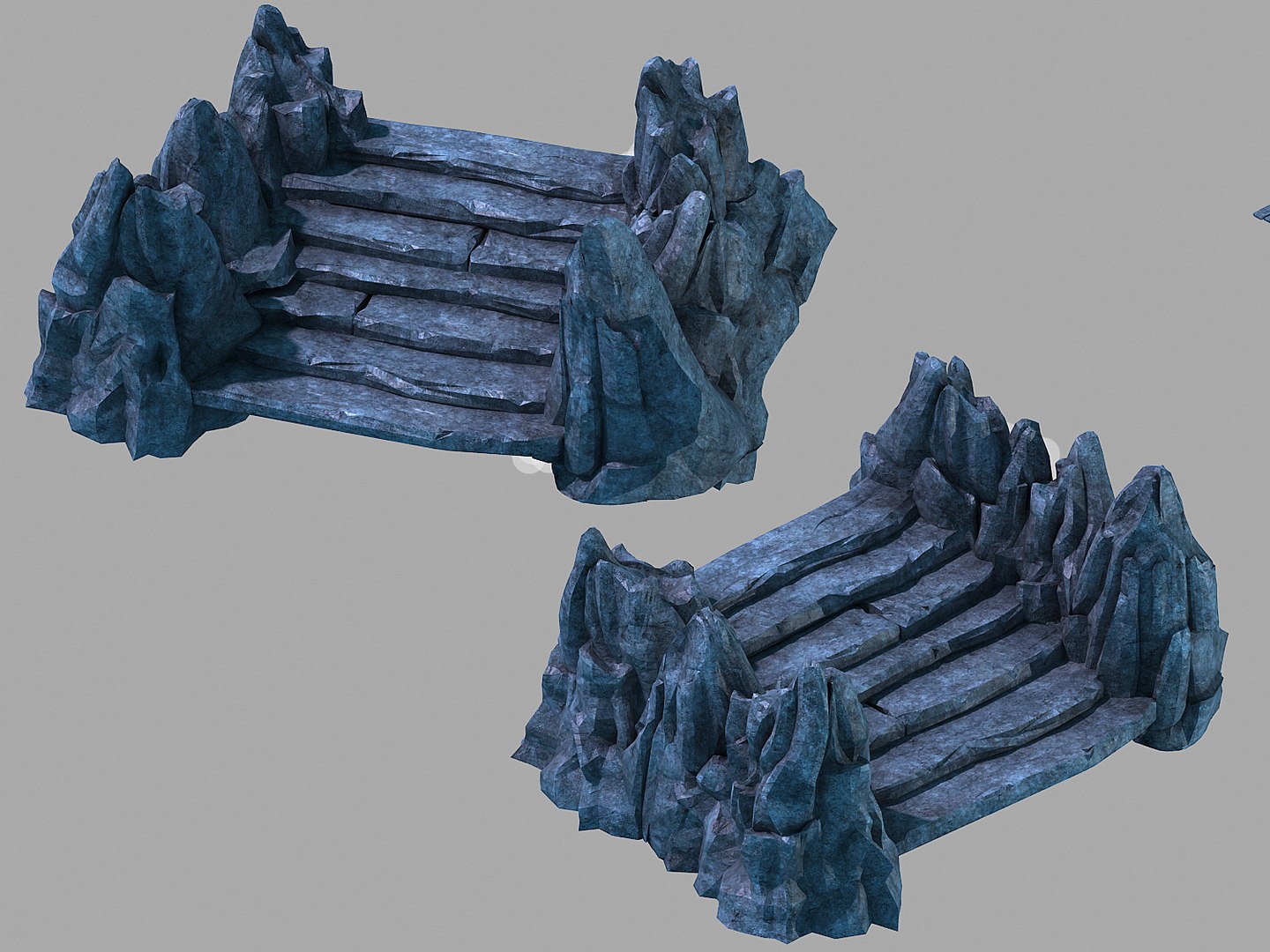 Palace - stone ladder 3D model - TurboSquid 1445961