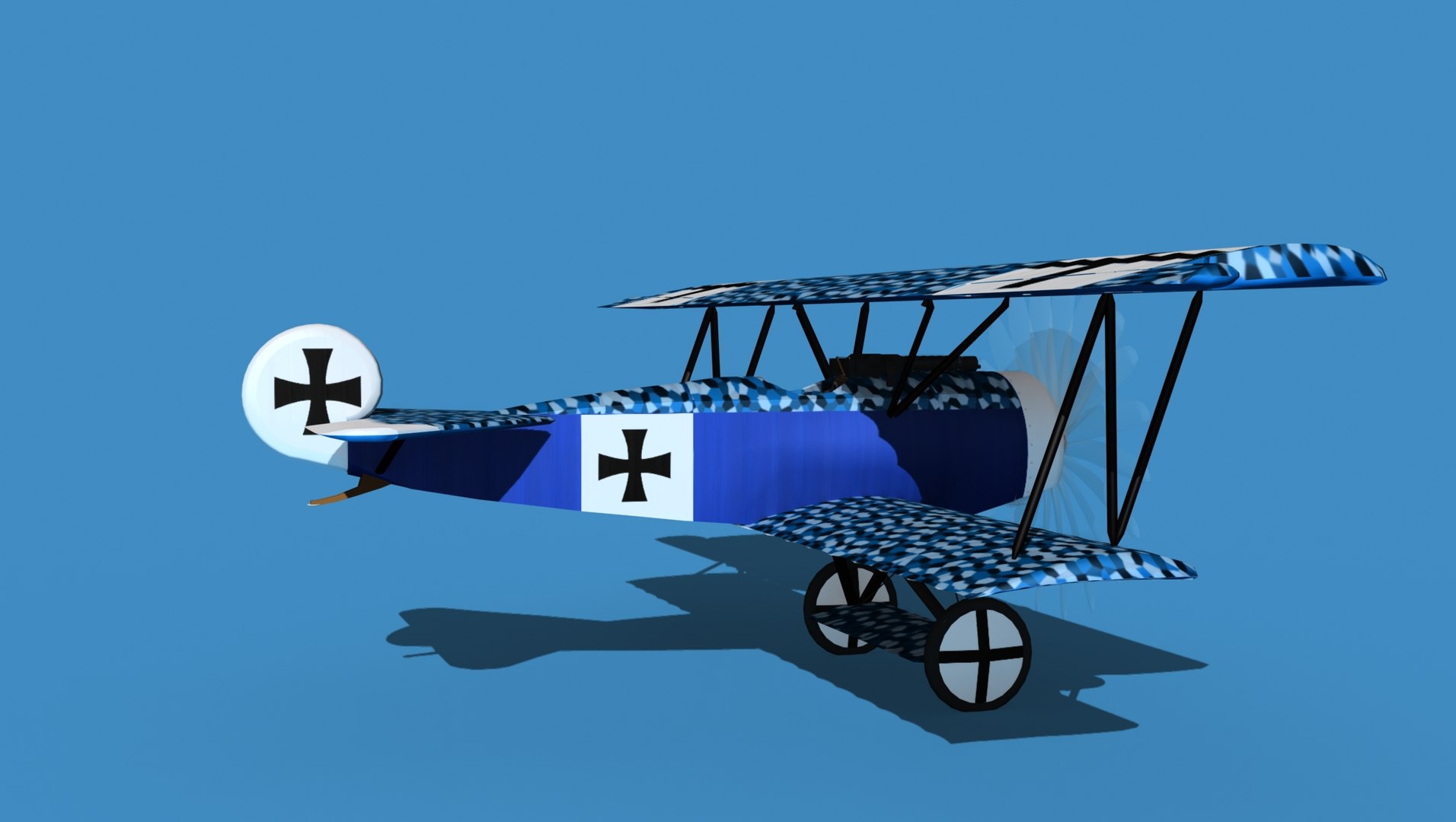 Fokker D-VI V04 3D Model - TurboSquid 1919414