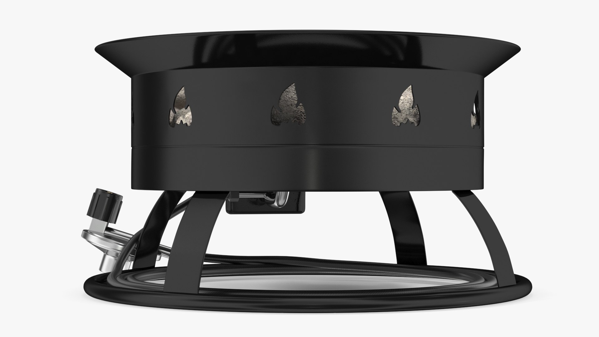 Outland Living Firebowl Propane Fire Pit with Rocks 3D model ...