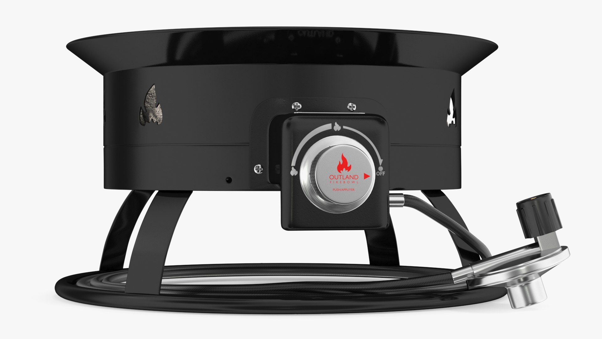 Outland Living Firebowl Propane Fire Pit with Rocks 3D model ...