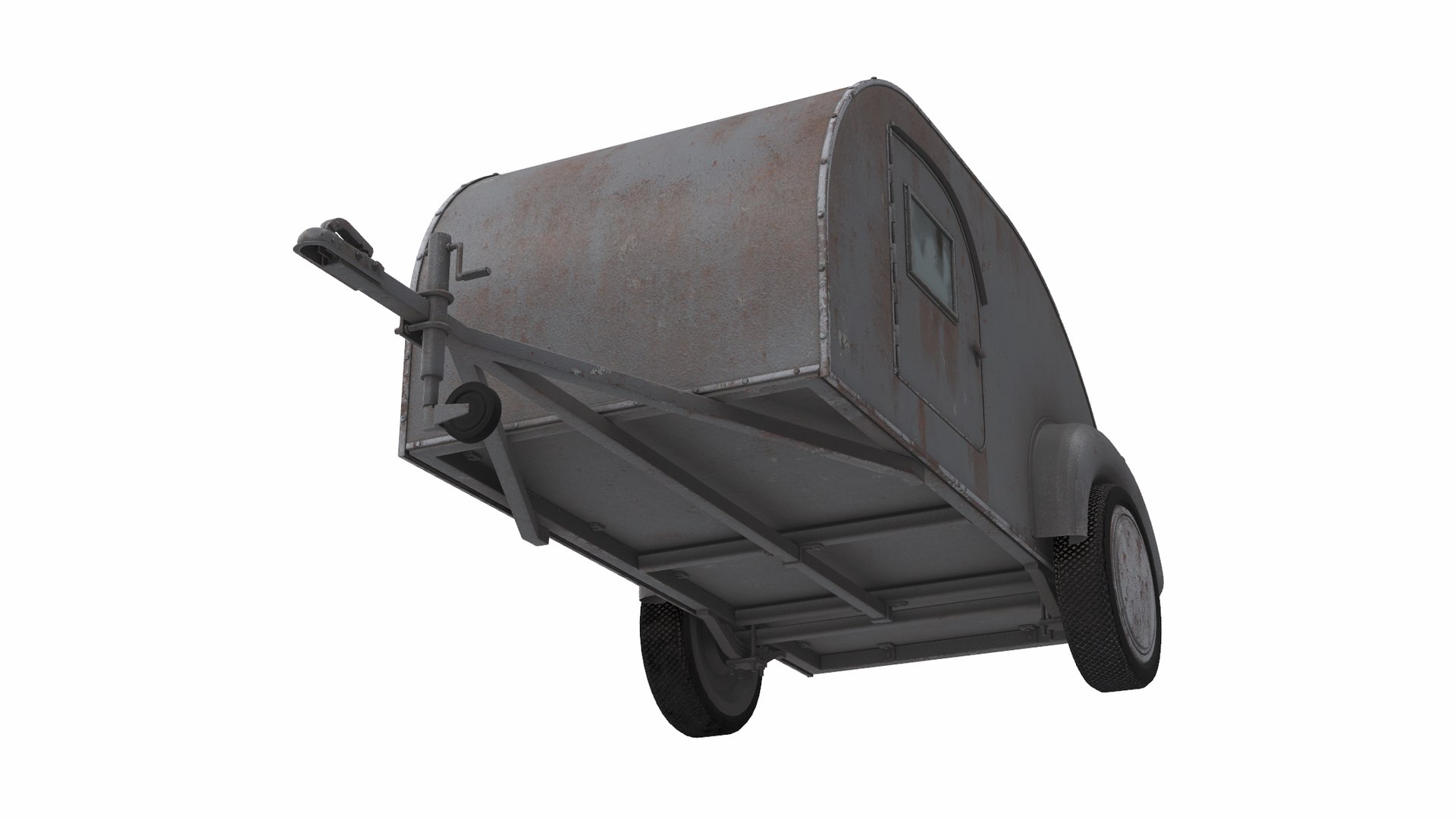 Teardrop Trailer 3D Model - TurboSquid 2379545