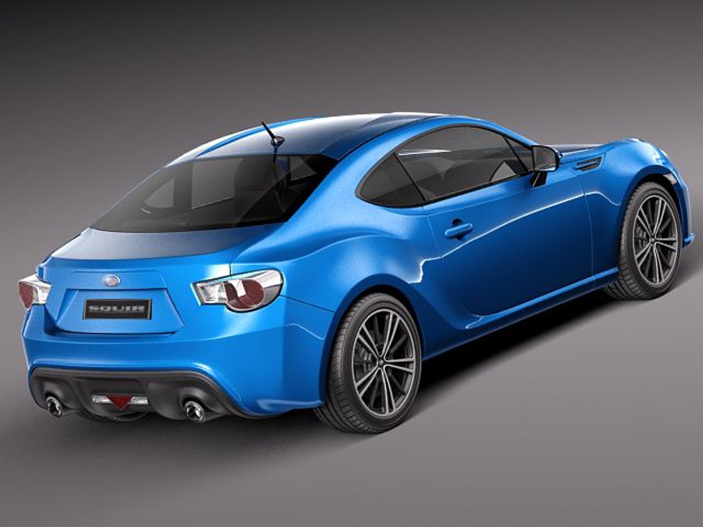 Subaru Brz 2013 Sport Coupe 3ds