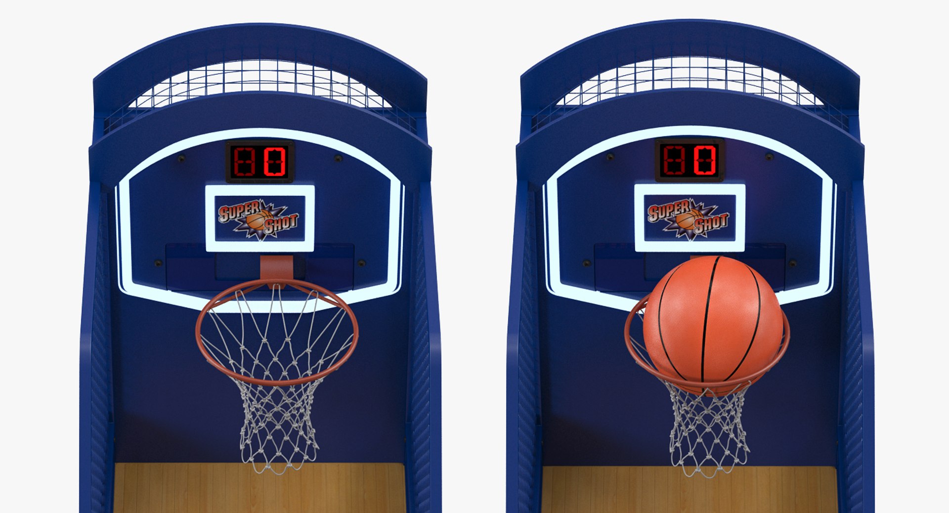 Arcade Basketball Machine Balls 3D Model - TurboSquid 1255238