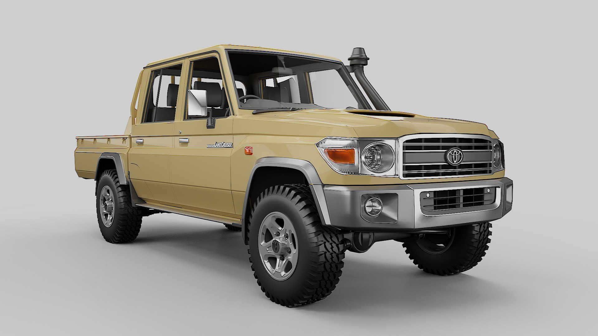2012 Toyota Land Cruiser LC79 3D - TurboSquid 1786733