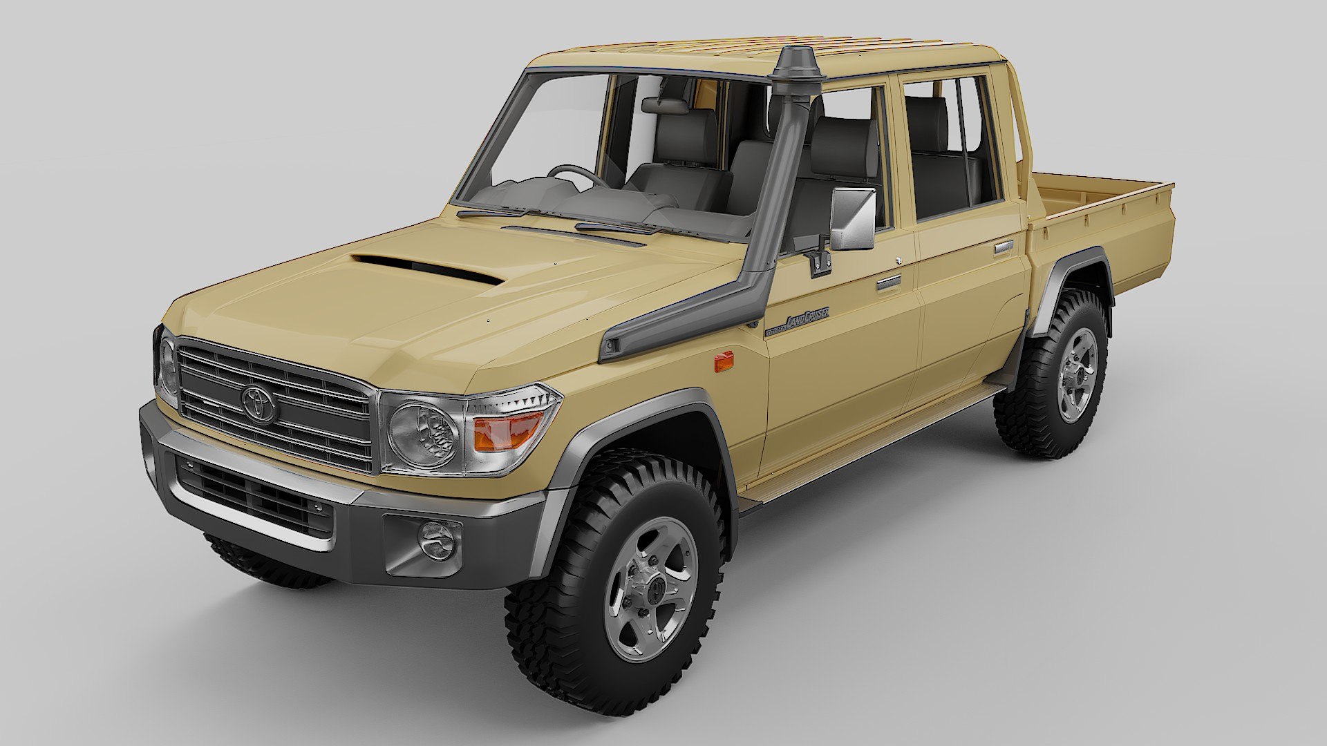 2012 Toyota Land Cruiser LC79 3D - TurboSquid 1786733