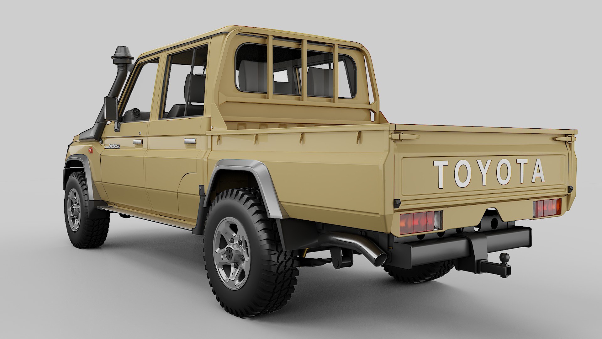 2012 Toyota Land Cruiser LC79 3D - TurboSquid 1786733