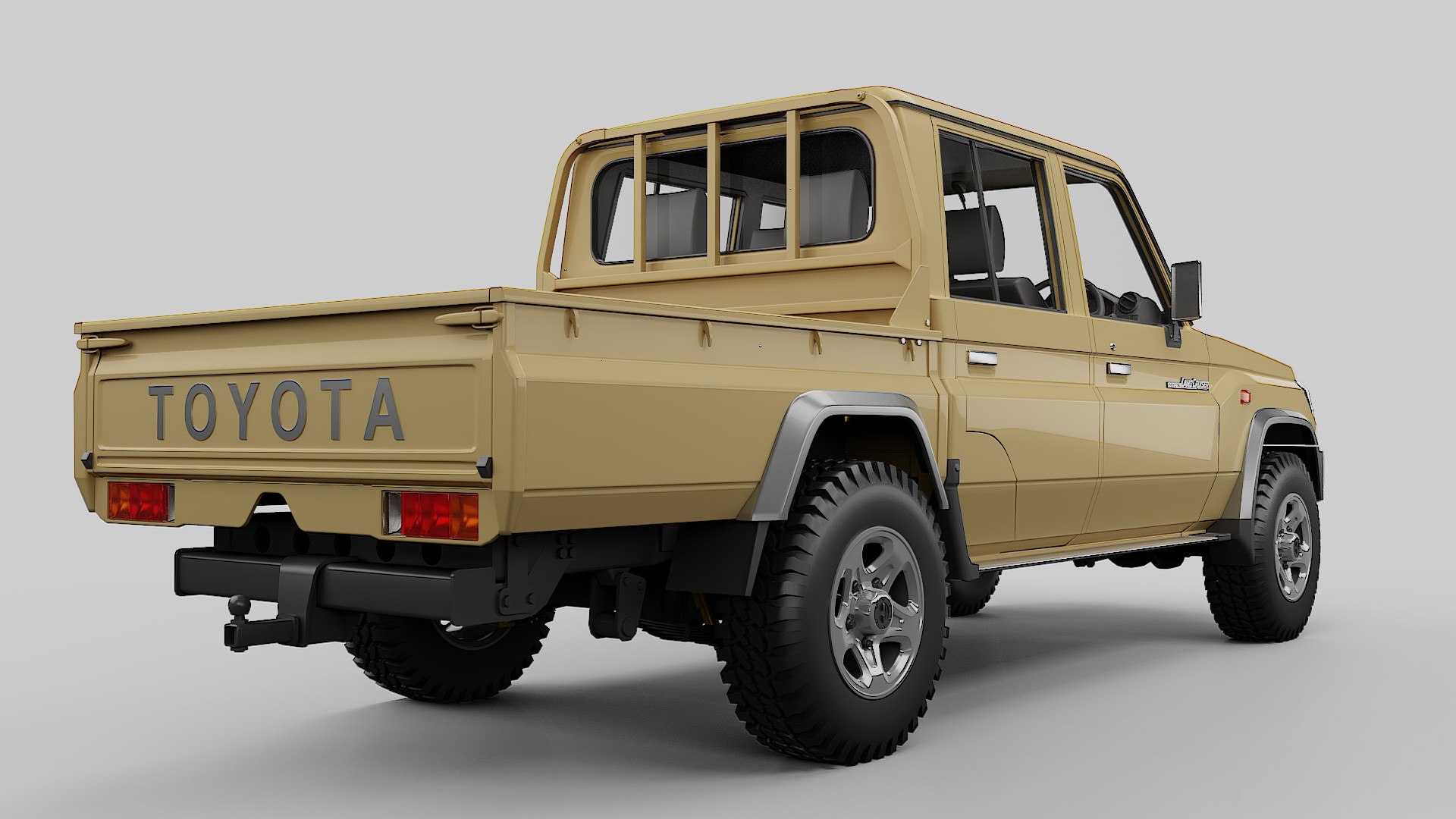 2012 Toyota Land Cruiser LC79 3D - TurboSquid 1786733