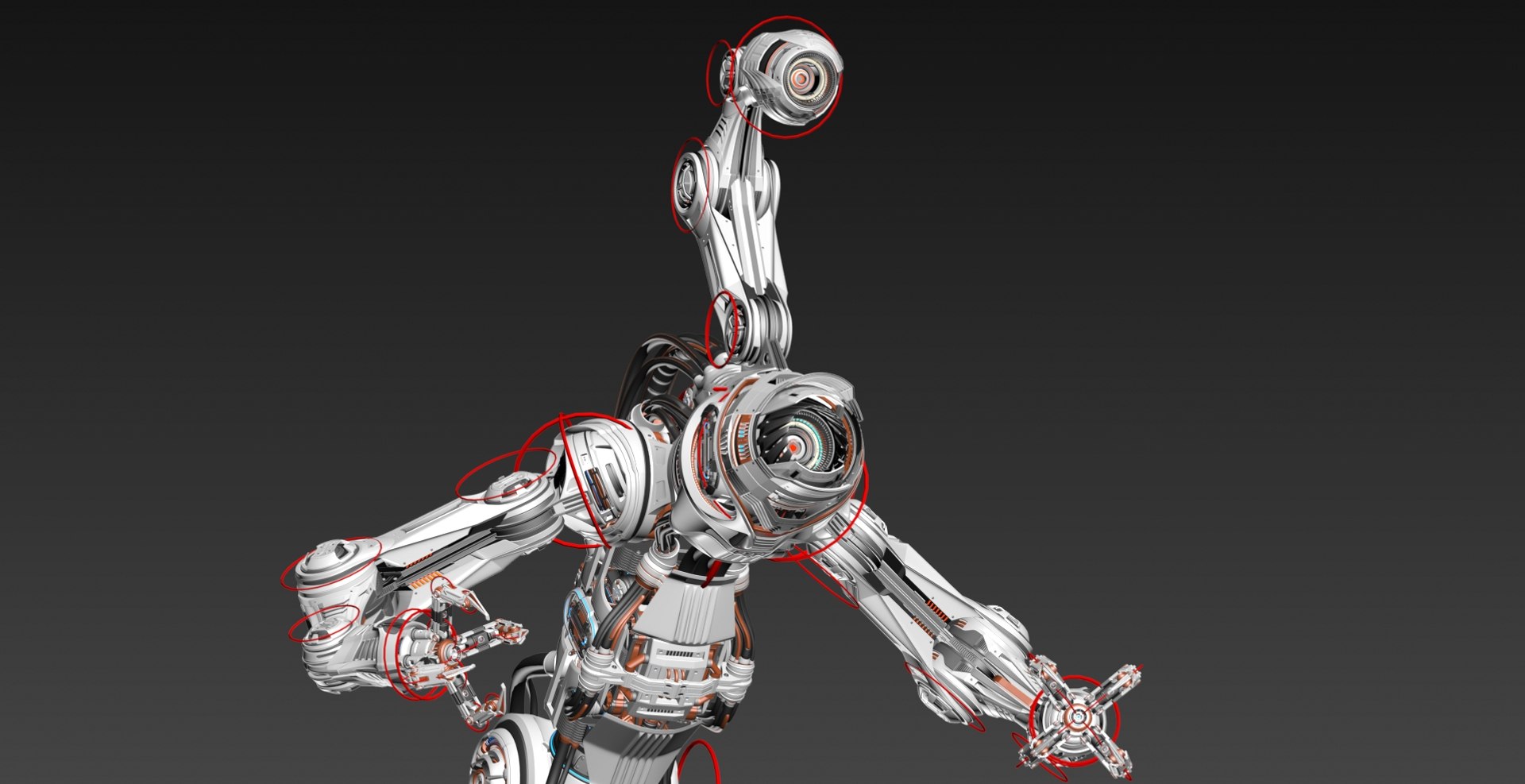 3D Sci-Fi Assembly Robot 2 - Rigged Model - TurboSquid 2290494
