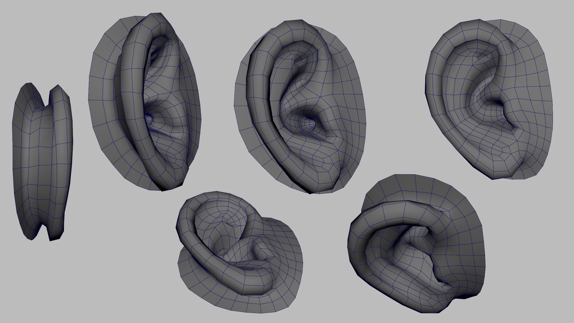Ear Human 3D Model 3D Model - TurboSquid 2237536