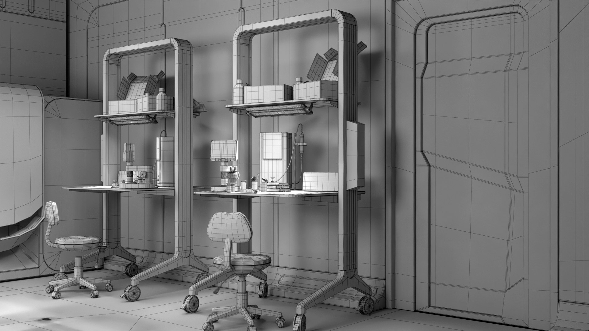 3D Model Realistic Scientific Laboratory - TurboSquid 2425092
