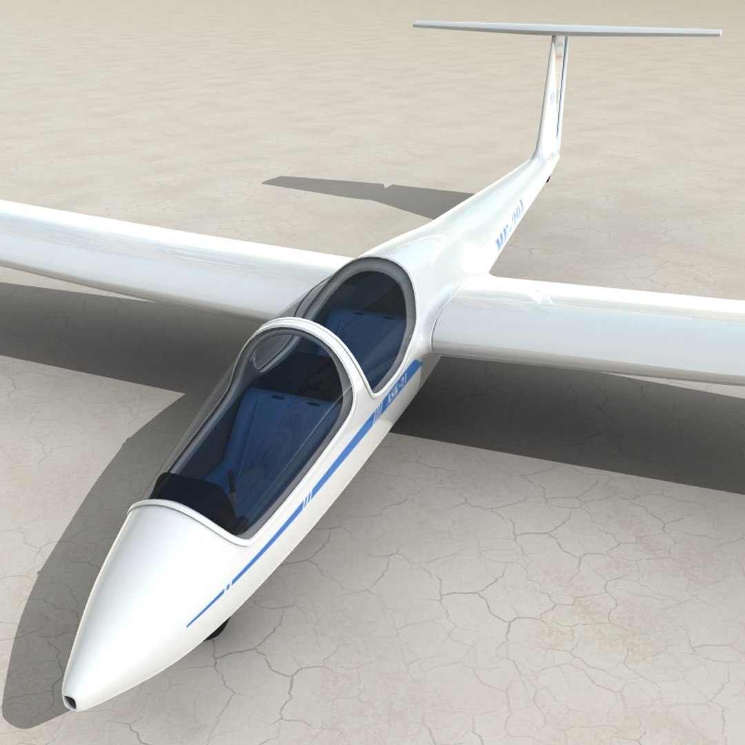 3d glider ask-21