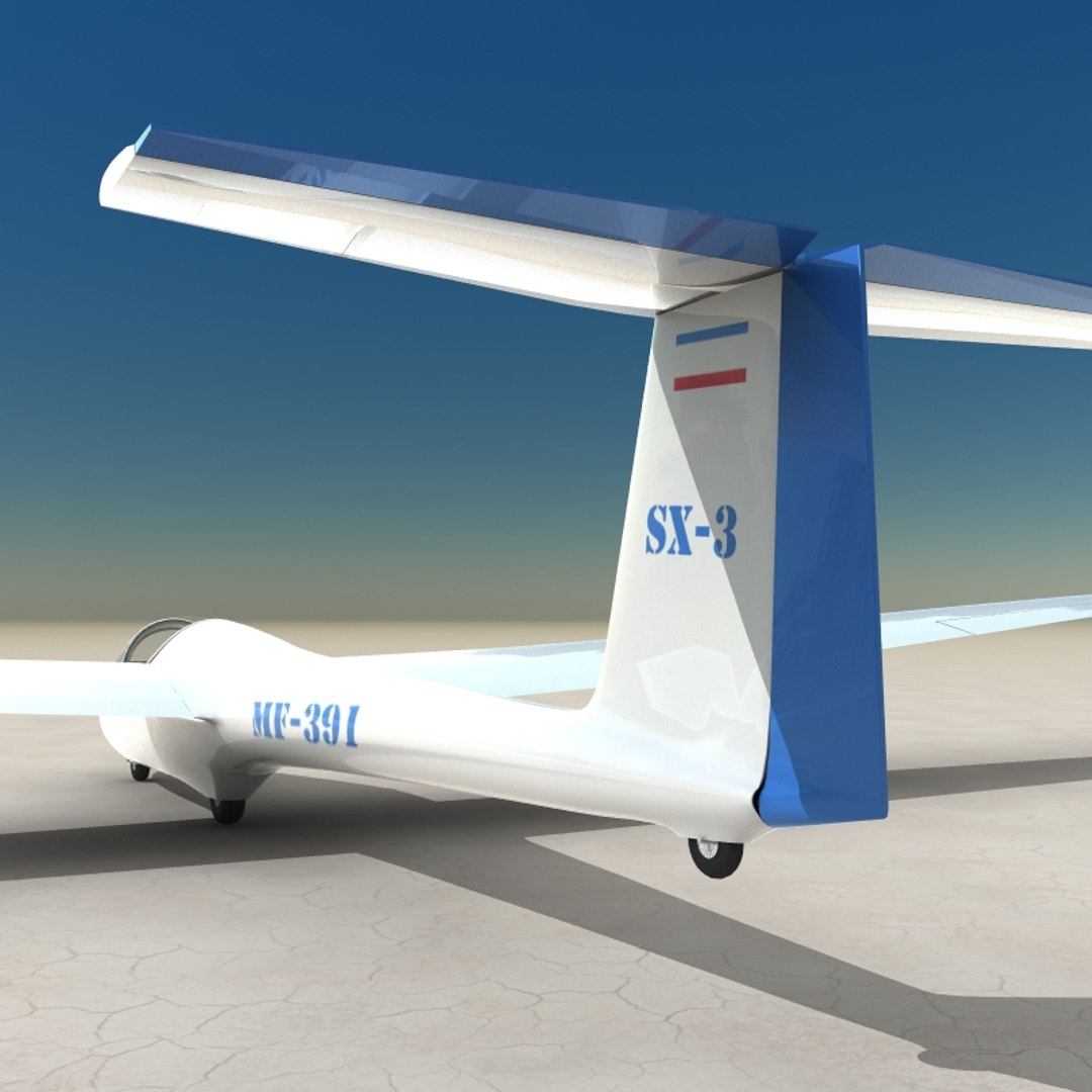 3d Glider Ask-21