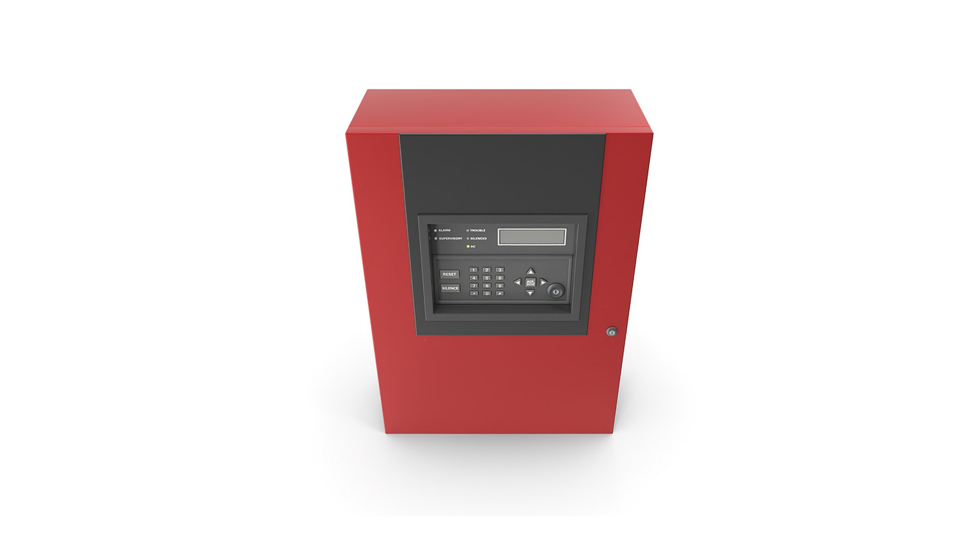 Fire Alarm Control Panel 3D - TurboSquid 2123147