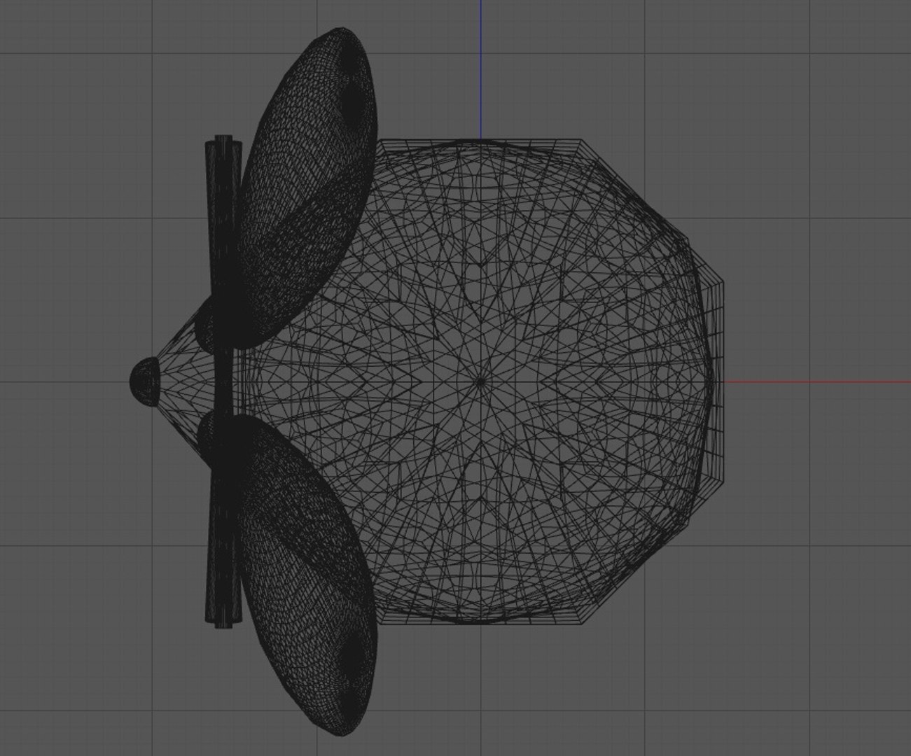 3d model of crystal mouse