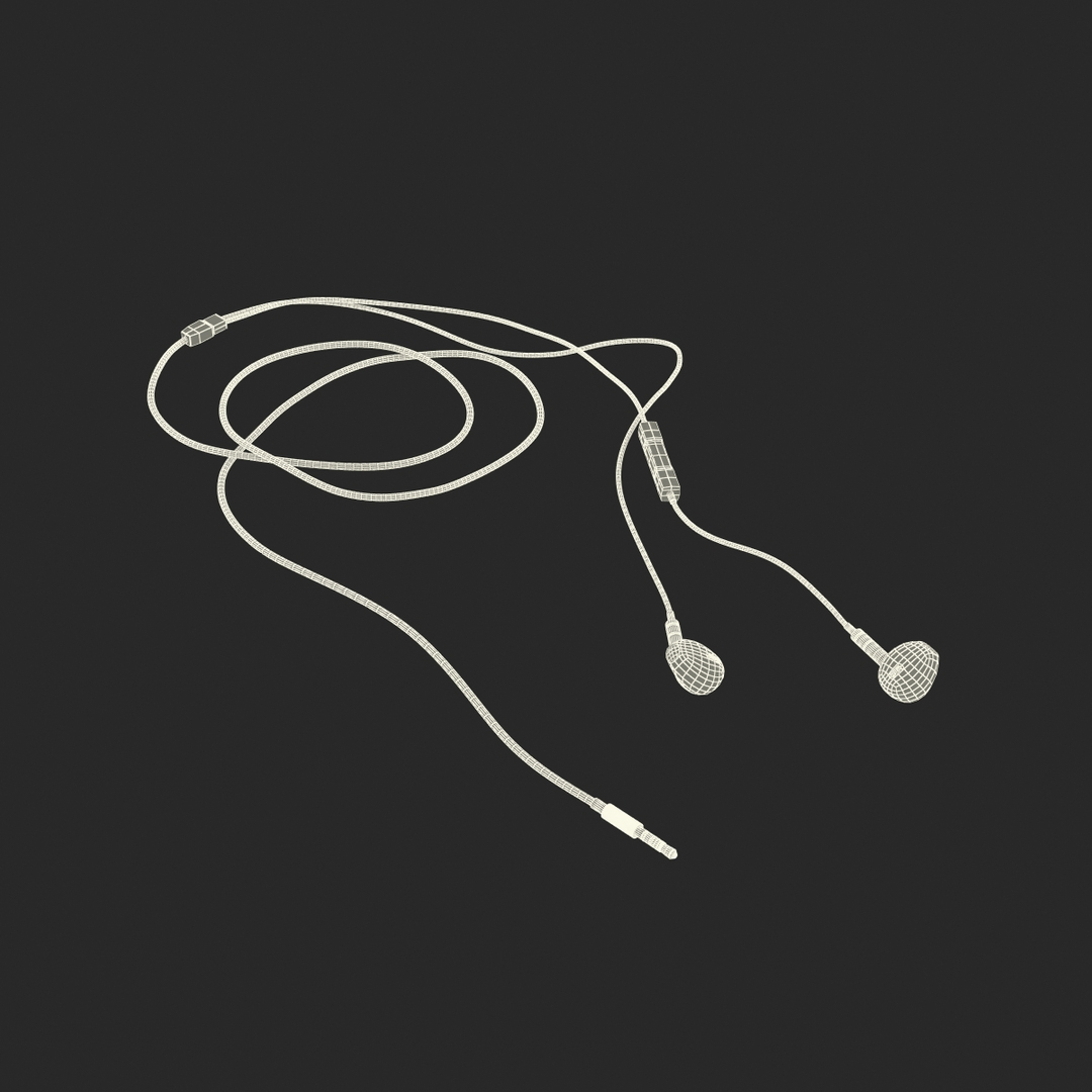 Apple Earpod Remote Mic 3d 3ds