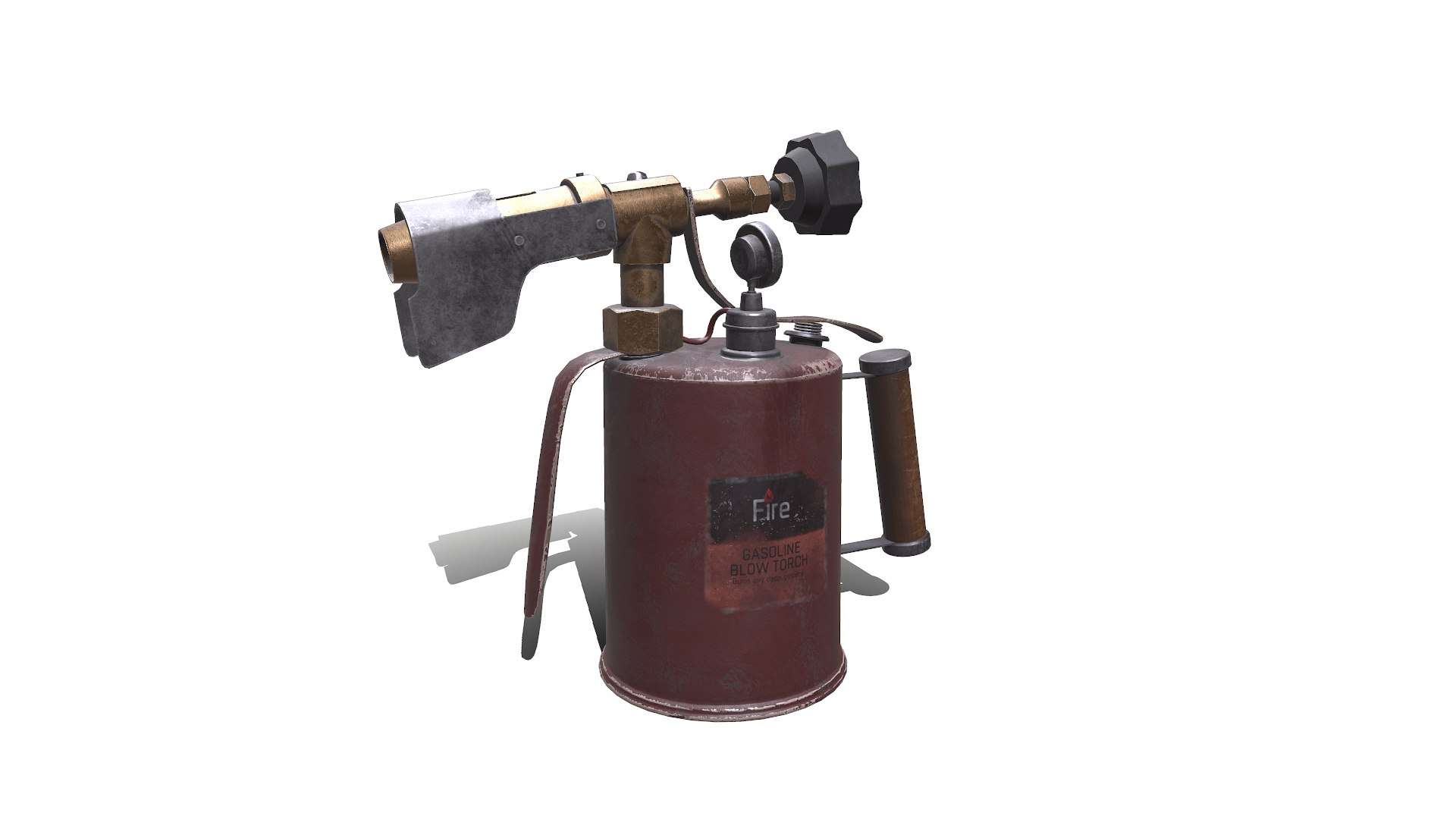 Blowtorch Low-poly PBR 3D Model - TurboSquid 2016931