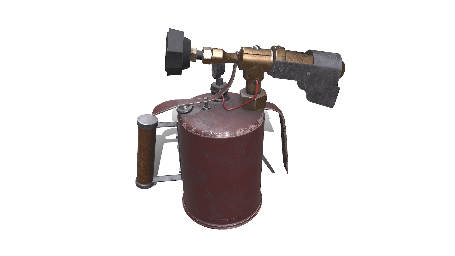 Blowtorch Low-poly PBR 3D Model - TurboSquid 2016931